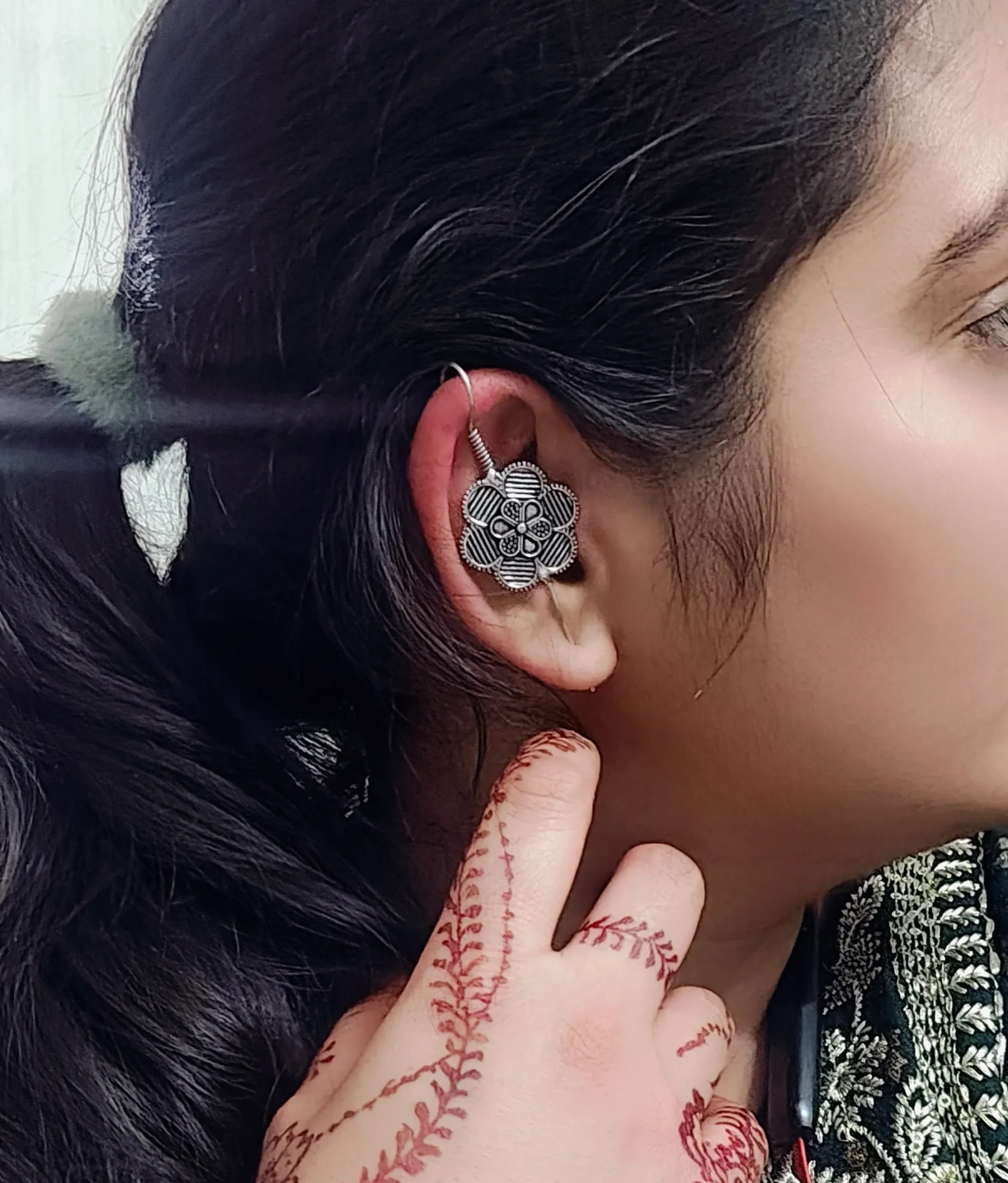 Stylish Oxidised Earcuff Earrings: Trendy, Affordable, Unique - Glamaya