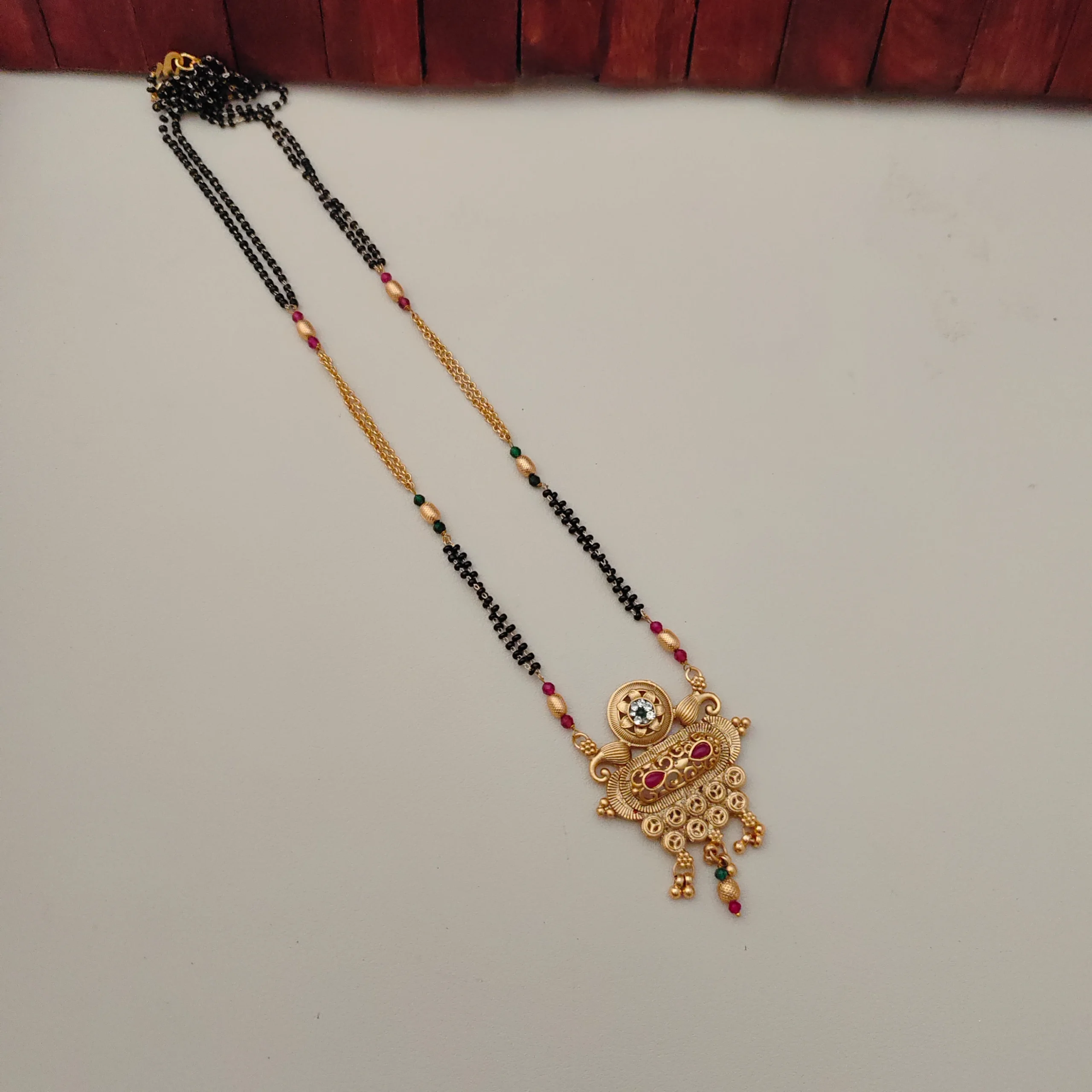 Upasana Latest Design Traditional Gold Plated Mangalsutra for Women ...