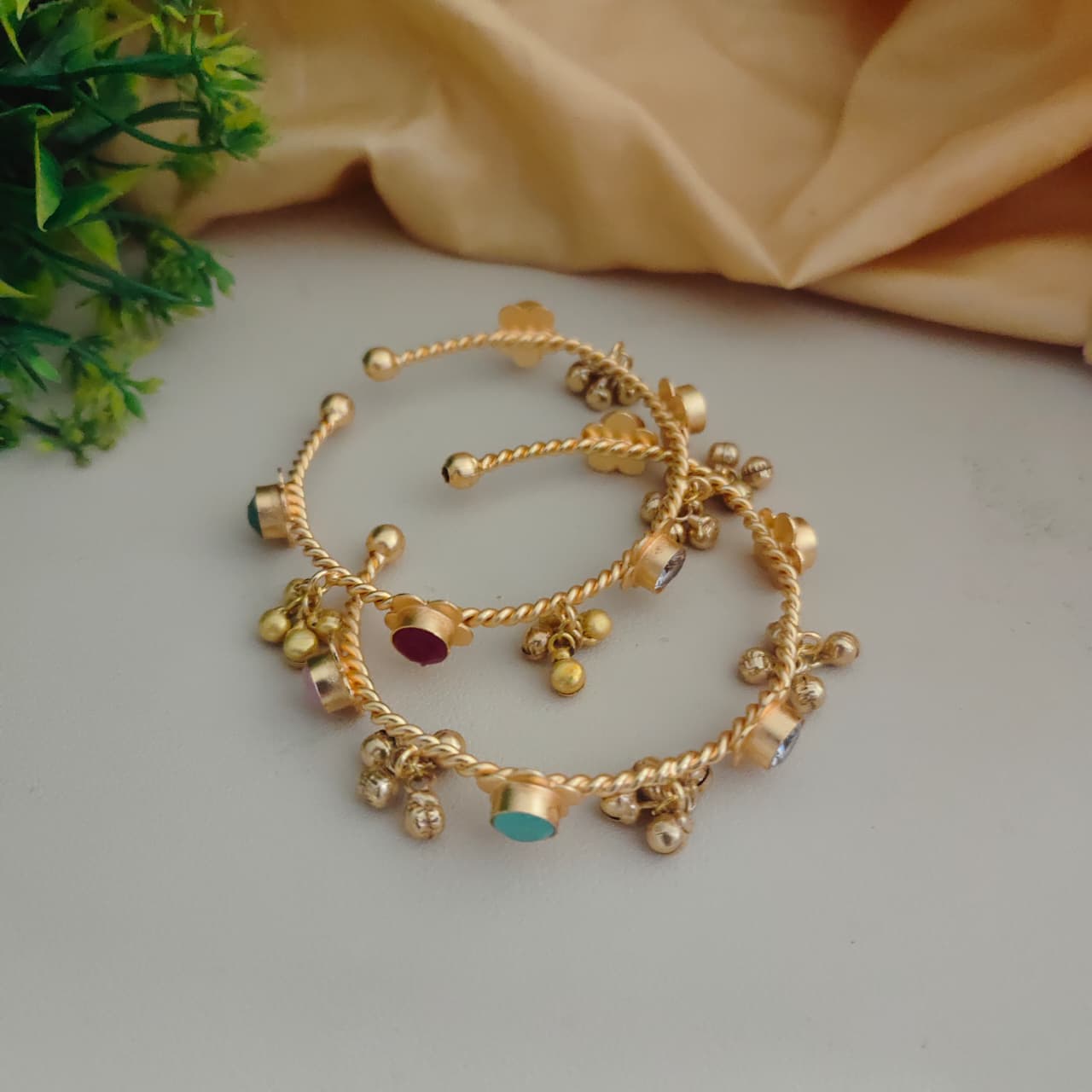 SURALI Gold Replica Bangles - Glamaya